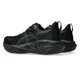 Laufschuh asics "NOVABLAST 5", Damen, Gr. 40,5, schwarz, carrier grau, Synthetik, Schuhe Laufschuh, mit Engineered Jacquard Mesh-Obermaterial, mit FF BLAST MAX Foam