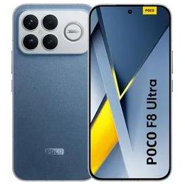 Xiaomi Smartphone "Poco F8 Ultra", Energieeffizienz: A (A-G), denim blau, 512 GB, Mobiltelefone