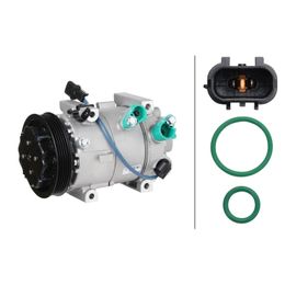 Hella Kompressor, Klimaanlage 8fk366201721 f&uuml;r KIA