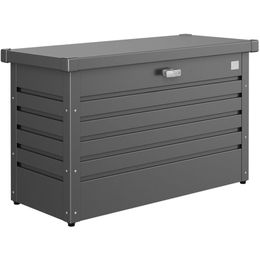 BioHort FreizeitBox dunkelgrau-metallic Gartentruhe, 100 (101x61x46 cm)