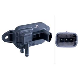 Hella Sensor, Abgasdruck 6pp009409571 f&uuml;r Peugeot LANCIA Iveco Fiat DS MITSUBISHI MINI