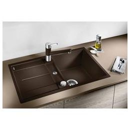 Granitsp&uuml;le Blanco "METRA 45 S-F", schwarz, B:49cm H:19cm T:77cm, Verbundwerkstoff, K&uuml;chensp&uuml;len, erh&auml;ltlich in mehreren Farben