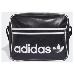 Sporttasche Adidas ORIGINALS "OG AIRLINER", schwarz, Obermaterial: 100% Polyurethan, Taschen Sporttasche, Schultertasche im angesagten Retrolook