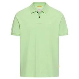 Poloshirt Camel Active, Herren, Gr. XXL, pistachio gr&uuml;n, Piqu&eacute;, Obermaterial: 100% Baumwolle, unifarben, normal h&uuml;ftbedeckend, Rundhals, B&uuml;ndchen, Shirts, mit Logo-Stickerei