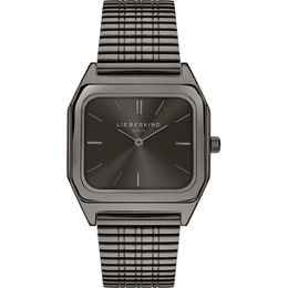 Quarzuhr Liebeskind Berlin "LT-0354-MQ", grau, Armbanduhren, Damen, Quarzuhr, Armbanduhr, Damenuhr, analog, Edelstahlband