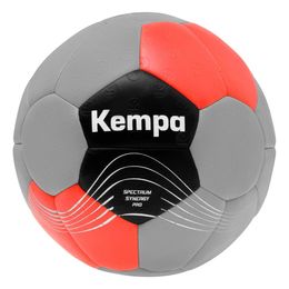 Handball Kempa "Handball Spectrum Synergy Pro Kids" Gr. 2, grau (cool grau, warmes rot), B&auml;lle, Kinder, 2