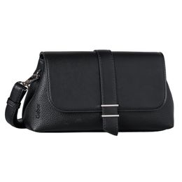 Umh&auml;ngetasche Gabor "Sahar", Damen, Gr. B/H/T: 26cm x 13cm x 8cm, schwarz, Polyurethan, Taschen Umh&auml;ngetasche, raffiniert und elegant mit feinem Metalldetail ideal f&uuml;r den Abend