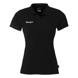 Poloshirt Kempa "POLO SHIRT Classic Women", Herren, Gr. XXL, schwarz, Obermaterial: 57% Baumwolle CO(Bio). 38% Polyester Pol. recyc.. 5% Elasthan EL., Shirts