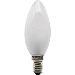 Segula LED-Filament "LED Kerze matt E14", Energieeffizienz: G (A-G), matt, L:10cm &Oslash;:3,5cm, Leuchtmittel