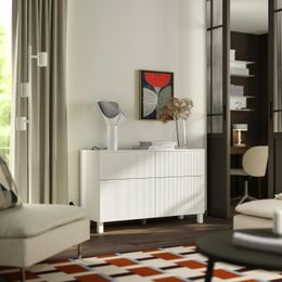 IKEA BEST&Aring; Aufbewkomb.+T&uuml;ren/Schubladen