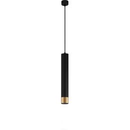 NOVA LUCE H&auml;ngeleuchten "PICTO", schwarz, 1, &Oslash; 6cm H: 40cm, 1 Stk., Leuchten, Ohne Leuchtmittel