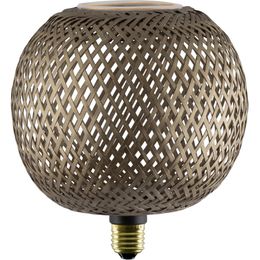 Segula LED-Filament "LED Floating Bamboo", Energieeffizienz: G (A-G), bronze, L:200cm &Oslash;:180cm, Leuchtmittel, LED Floating Bamboo Globe 180 bronze, E27, 5W, 2200K, 350lm