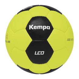 Handball Kempa "Handball Leo" Gr. 3, gelb (fluo gelb, schwarz), B&auml;lle, Herren, 3