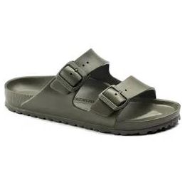 Sandale Birkenstock "Arizona", Damen, Gr. 36, gr&uuml;n (khaki), Obermaterial: 100% Synthetik synthetic., Schuhe Sandale