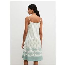 Marc O'Polo Nachthemd MARC O'POLO "Mix N Match Cotton", Damen, Gr. S, N-Gr, gray mist print, Single Jersey, Obermaterial: 100% Baumwolle, Kleider Nachthemd