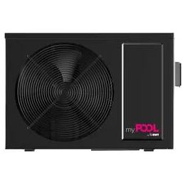 Pool-W&auml;rmepumpe MY POOL BWT "&raquo;Inverter W&auml;rmepumpe MP 35&laquo;", schwarz, B:31,5cm H:56cm L:80cm, Metall, Titan, W&auml;rmepumpen