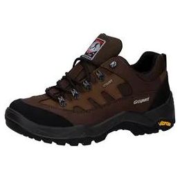 Wanderschuh Grisport "Schn&uuml;rschuh Gritex", Damen, Gr. 44, braun (braun, schwarz), Obermaterial: 100% Rindnubukleder CNU., Schuhe Wanderschuh