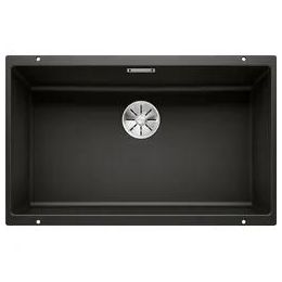 Granitsp&uuml;le Blanco "SUBLINE 700-U", schwarz, B:46cm H:19cm T:73cm, Verbundwerkstoff, K&uuml;chensp&uuml;len, erh&auml;ltlich in mehreren Farben
