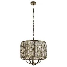 Searchlight H&auml;ngeleuchte "H&auml;ngeleuchte Bijou, 5-flammig", antikmessing, 5, &Oslash; 44cm H: 42,5cm, 1 Stk., Leuchten, Glamour&ouml;s, H&auml;ngeleuchte