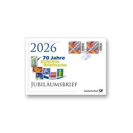 Jubil&auml;umsbrief "70 Jahre EUROPA-Briefmarke"