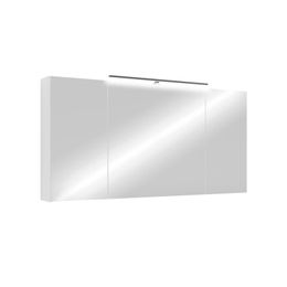 ByLiving Spiegelschrank SPREE, Breite 120 cm, wei&szlig;, LED Beleuchtung