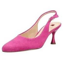 H&ouml;gl Slingpumps H&Ouml;GL "H&ouml;gl Pumps Veloursleder", Damen, Gr. 41,5, rosa, Veloursleder, Schuhe Slingpumps