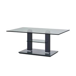 Wohnwert Couchtisch Quatro Plus schwarz Ma&szlig;e (cm): B: 70 H: 46 Tische > Couchtische > Couchtische nach Funktion &raquo; Sofa DE