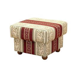 Max Winzer Hocker Corona rot Ma&szlig;e (cm): B: 54 H: 44 Sessel & Hocker > Hocker > Polsterhocker &raquo; Sofa DE