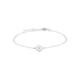 Armband Liebeskind Berlin, edelstahlfarben, kristallwei&szlig;, kristallwei&szlig;, Armb&auml;nder, Damen, 20cm, Edelstahl, glitzernd, gl&auml;nzend, Armband, mit Zirkonia (synth.)