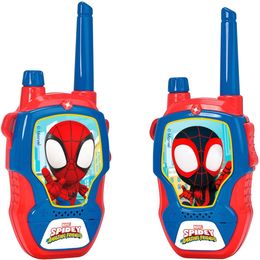 Walkie Talkie DICKIE TOYS "Marvel Spidey", blau (blau, rot), Funkger&auml;te, Kinder, Kunststoff