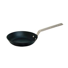 Bratpfanne RONNEBY BRUK "Karbon-Bratpfanne, mit rostfreiem Schmiedegriff", schwarz, B:20cm H:4cm L:40cm, Pfannen, Bratpfanne, Karbonstahlk&ouml;rper mit Pr&auml;gemuster