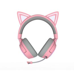 Razer Kraken Kitty V3 Pro kabelloses RGB-Kitty-Headset f&uuml;r Gaming, quartz