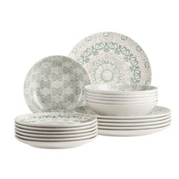 M&auml;ser M&auml;ser Teller Set, Porzellan Ornea