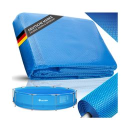 TecTake&reg; Pool-Solarfolie, rund und selbstschwimmend, St&auml;rke 110 &micro;m, Durchmesser 549 cm