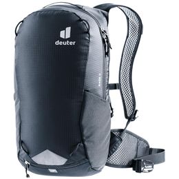 Fahrradrucksack Deuter "RACE 8 L", schwarz, Rucks&auml;cke, B/H/T: 22cm x 43cm x 14cm, Polyamid, f&uuml;r Radsport, mit 8 Liter Volumen, mit Regenh&uuml;lle, leichtes Design, B:22cm H:43cm T:14cm
