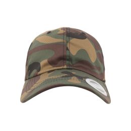 Flex Cap Flexfit "Flexfit Unisex Low Profile Cotton Twill", Gr. onesize, gr&uuml;ncamouflage, 100% Baumwolle, unifarben, Caps