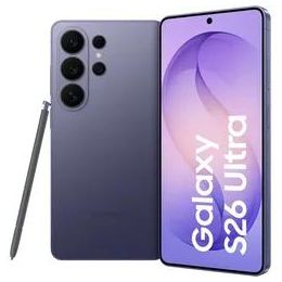 Samsung Smartphone "Galaxy S26 Ultra", Energieeffizienz: A (A-G), cobalt violet, 1000 GB, Mobiltelefone