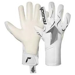 Torwarthandschuhe Reusch "Fastgrip Gold X", Damen, Gr. 10.5, wei&szlig;, schwarz, 53% Latex, 36% Polyester, 6% Polyurethan, 3% Polyamid, Handschuhe, mit AdaptiveFlex 2.0