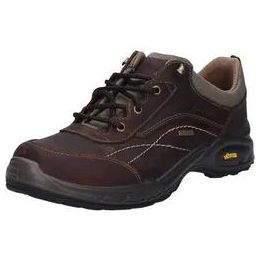Wanderschuh Grisport "Schn&uuml;rschuh Gritex", Damen, Gr. 47, braun, Obermaterial: 50% Rindnubukleder CNU. 50% Nylon NY., Schuhe Wanderschuh