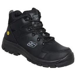 Arbeitsschuh Skechers "Pending" Gr. 42,5, schwarz, 42,5, Obermaterial: 100% Rindsleder Leather cow., Schuhe, Arbeitsschuh
