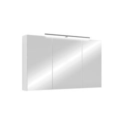 ByLiving Spiegelschrank SPREE, Breite 100 cm, wei&szlig;, LED Beleuchtung
