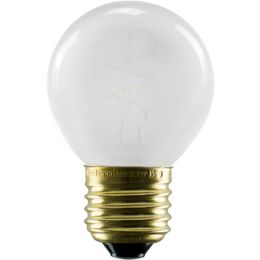 Segula LED-Filament "LED Golfball matt, E27", Energieeffizienz: G (A-G), matt, L:7,8cm &Oslash;:5cm, Leuchtmittel