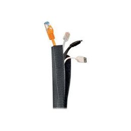 Hagor KSK-Rolle 50 Meter Schwarz - 35-85mm Kabelsocken Klettverschluss