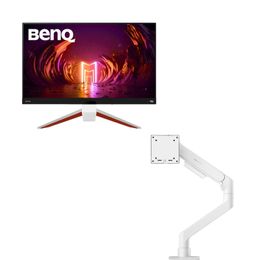 BenQ Mobiuz EX2710U Gaming Monitor 68,58 cm (27 Zoll) + BenQ Ergo Arm BSH02