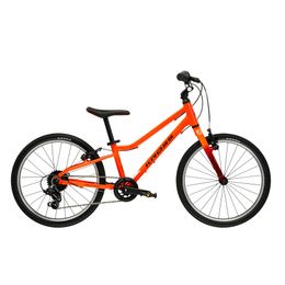 Kinderfahrrad KROSS "Lightweight Liftie 7 G&auml;nge" Gr. 25, orange, Fahrr&auml;der, Kinder, 25cm, 20 Zoll (50,80cm) hinten: 20 Zoll (50,80cm)