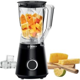 Bosch Standmixer "VitaPower Serie 4 MMB6141B, 1,5 Liter Beh&auml;lter, 30.000 U/Min, schwarz", schwarz, B:23cm H:41cm T:19,5cm, Zerkleinerer, Beh&auml;lter aus Tritan, 4 Edelst.Klingen, Kabelstaufach, Made in Europe