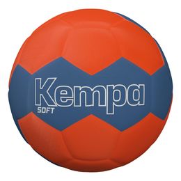 Handball Kempa "Handball SOFT Kids" Gr. A, schwarz (ice grau, fluo rot), B&auml;lle, Kinder, NOSIZE