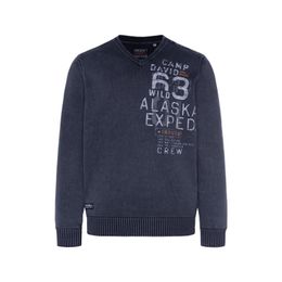 CAMP DAVID Pullover Strickpullover V-Neck