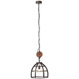 Brilliant Pendelleuchte "Matrix", schwarz (schwarz antik), 1, &Oslash; 34cm H: 147cm, 1 Stk., Leuchten, H&auml;ngelampe 34cm, Pendelleuchte