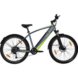 SachsenRAD E-Racing Mountain Bike R8 Flex III f&uuml;r On- und Offroad dunkelgrau 27.5 Zoll